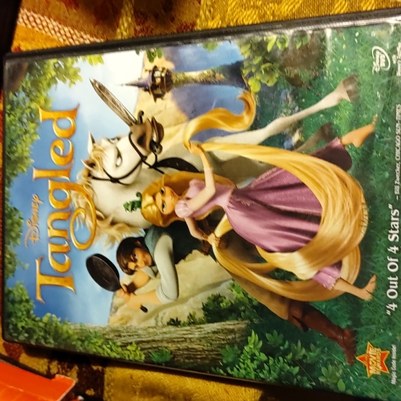 Tangled Dvd Cover